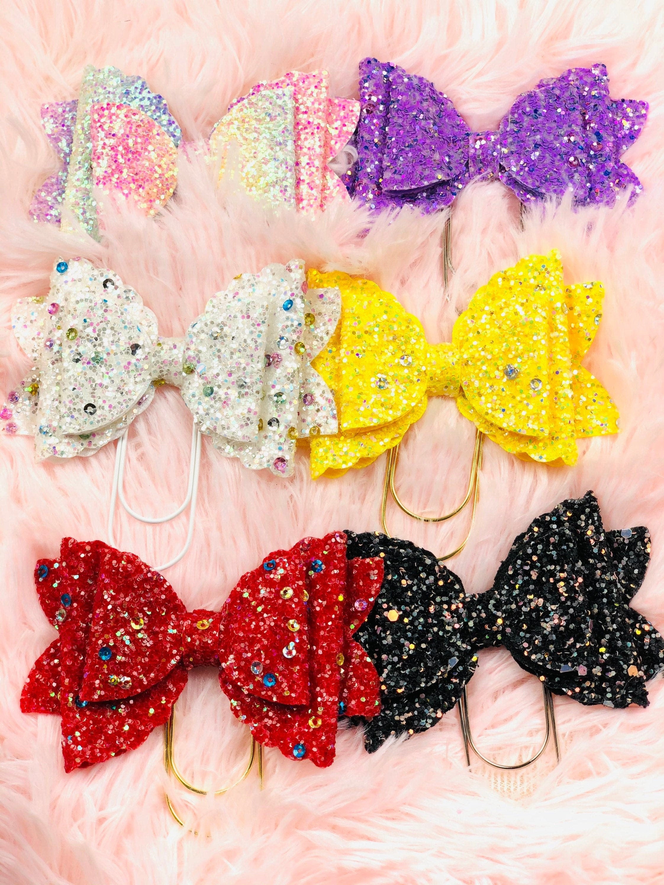 Cuteness Double Bling Bow Clip – CutenessBowtique